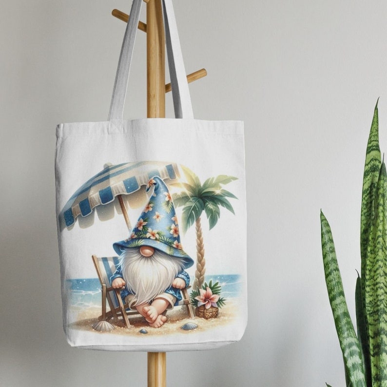 Gnome on the Beach JPG Beach Gnome, Summer Gnome, Gnome on Vacation ...