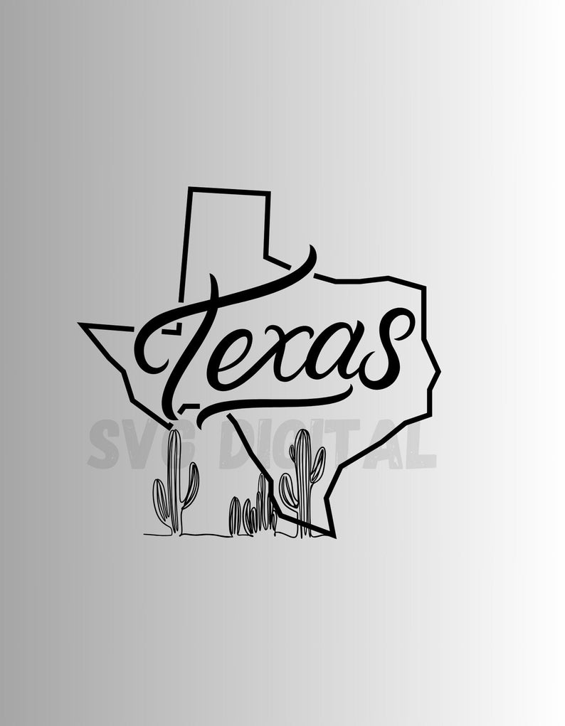 Texas Svg - Etsy