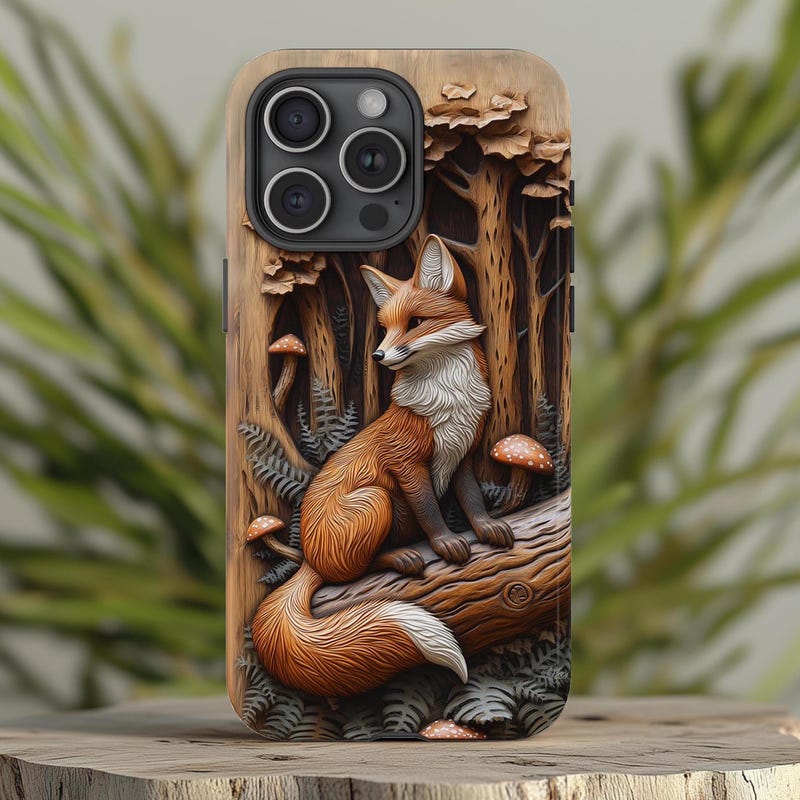 Fox iPhone Case - Etsy
