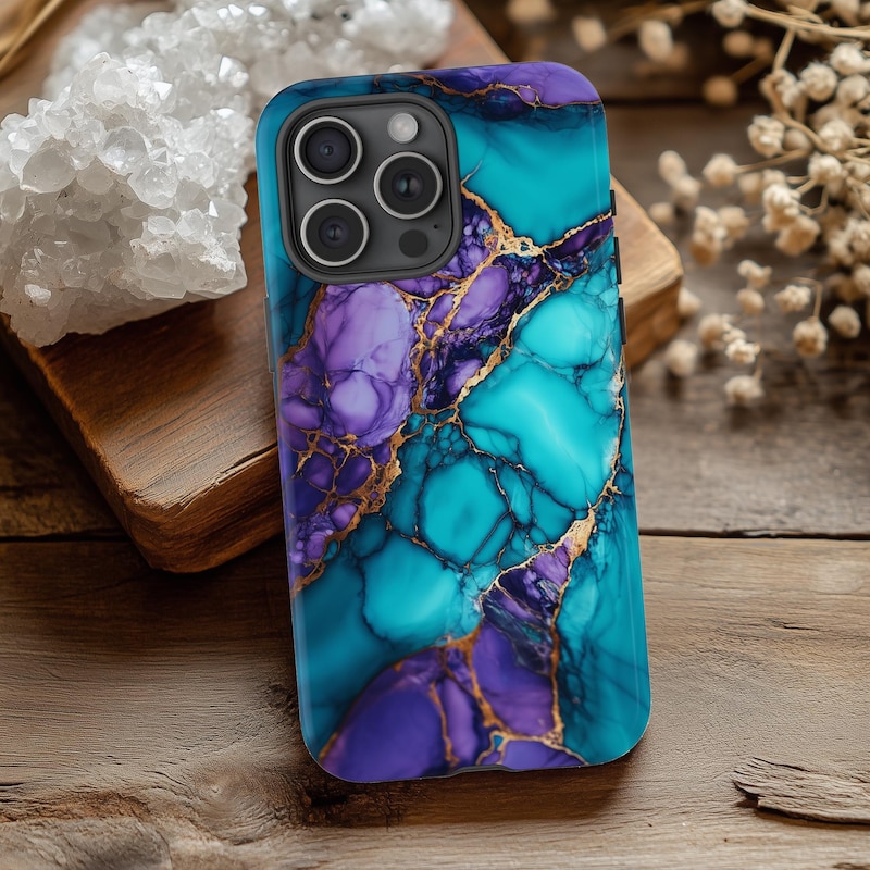 Purple Turquoise - Etsy