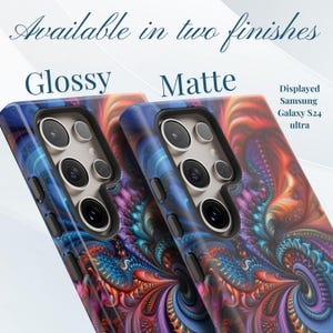 Psychedelic Fractal Aesthetic Art Phone Case, Hypnotic Design, iPhone ...