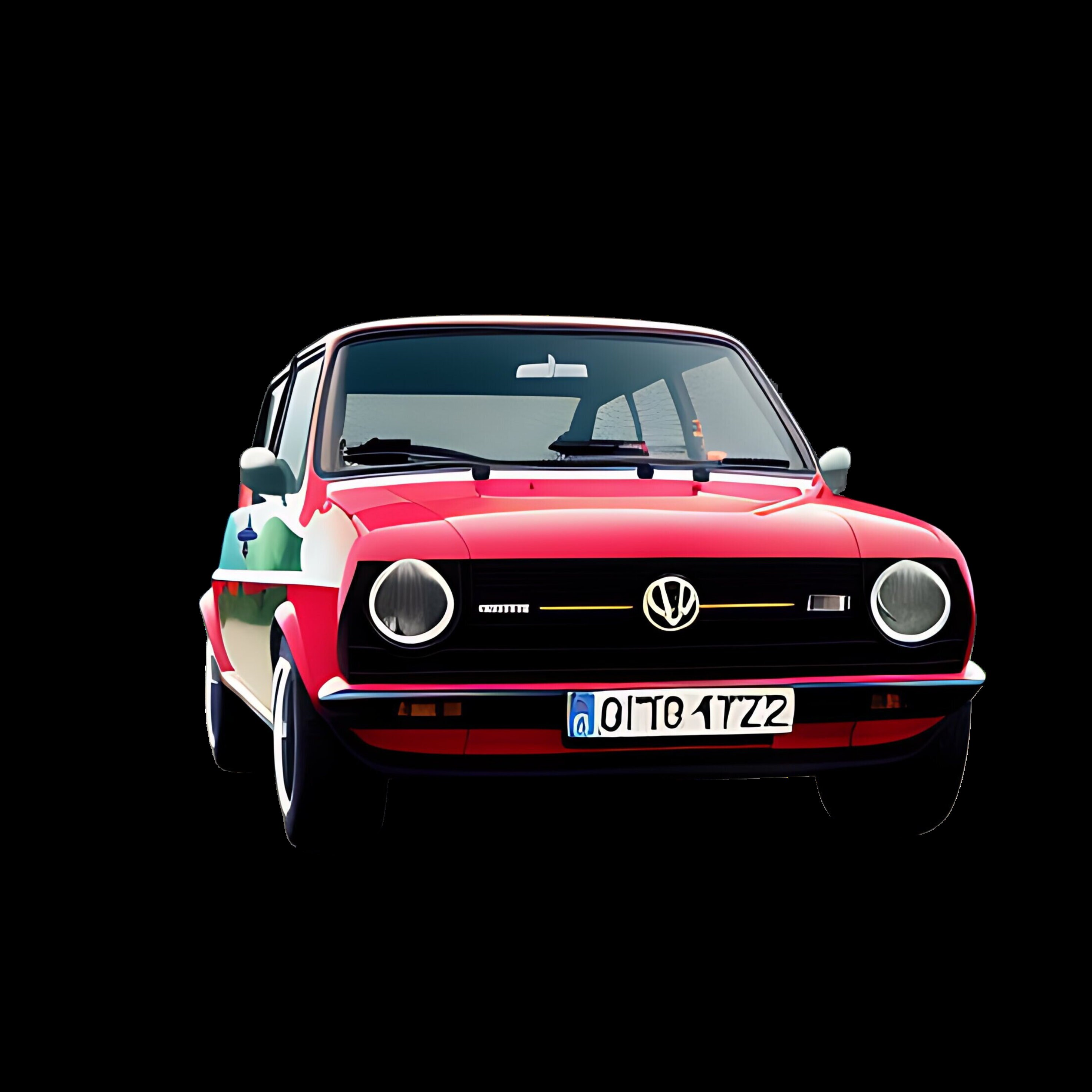 VW Golf, Digital Art, Mockups, Digital Download, PNG 300dpi - Etsy