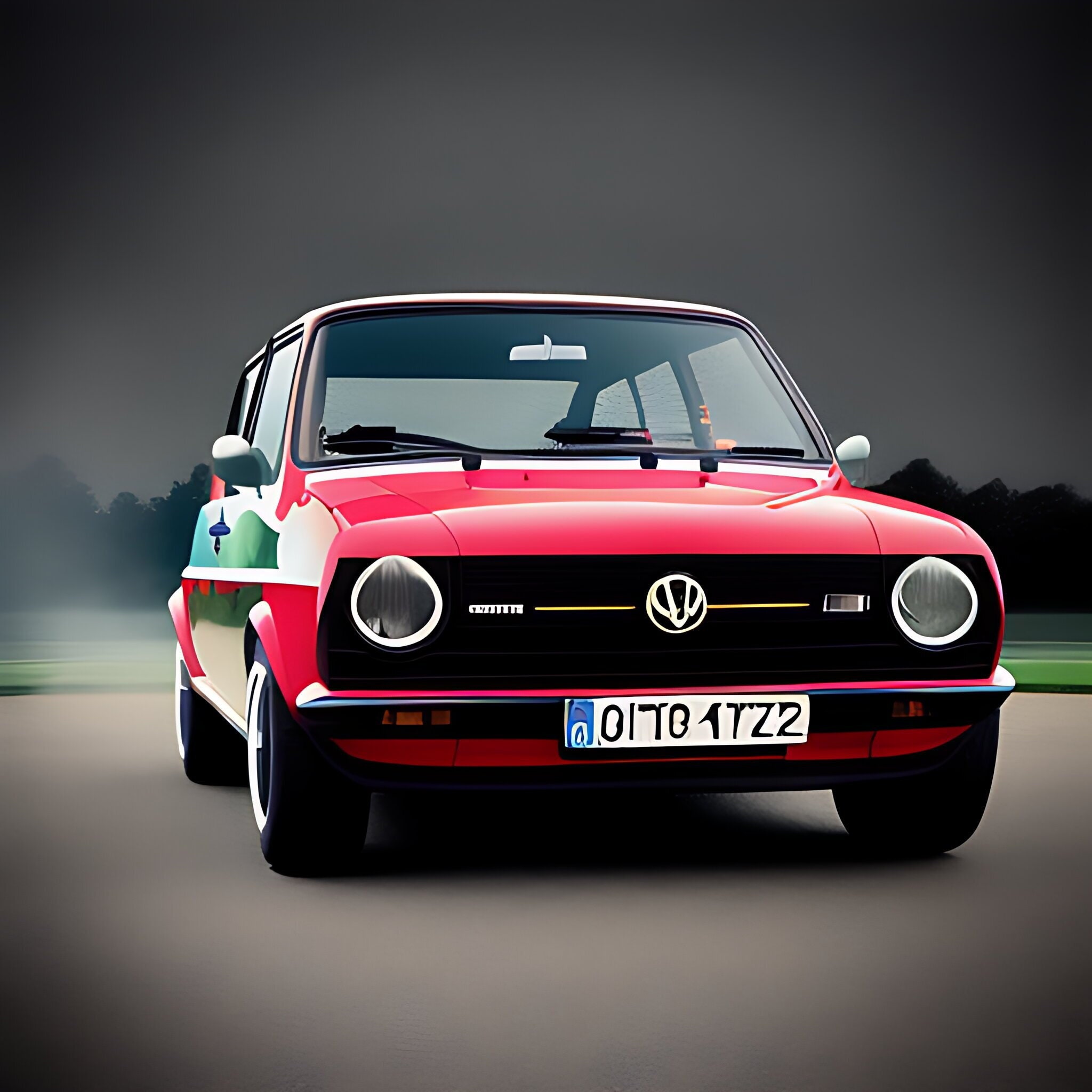 VW Golf, Digital Art, Mockups, Digital Download, PNG 300dpi - Etsy