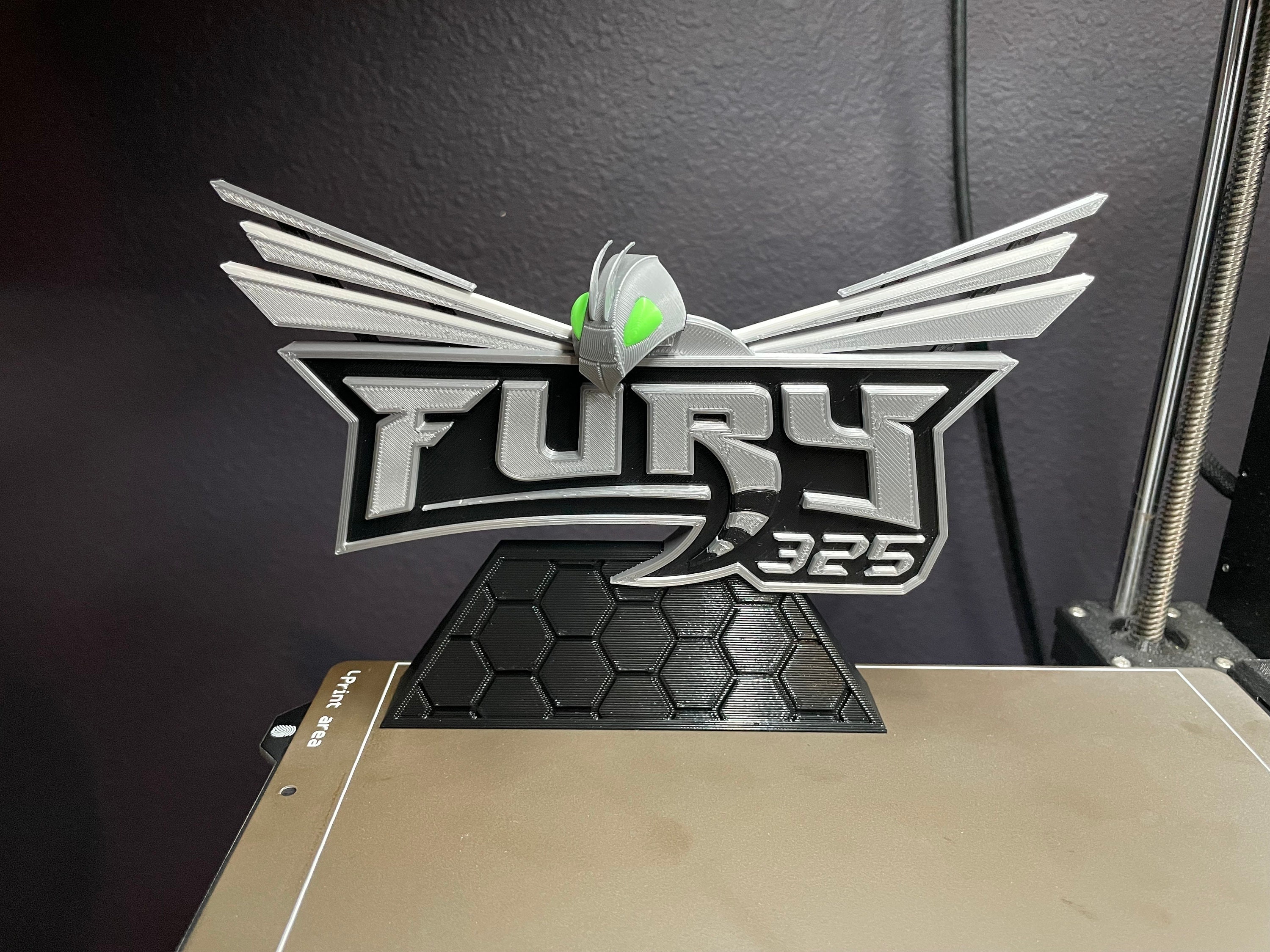 Fury 325 Roller Coaster Entrance Sign Inspired Fan Art Desk Model - Etsy