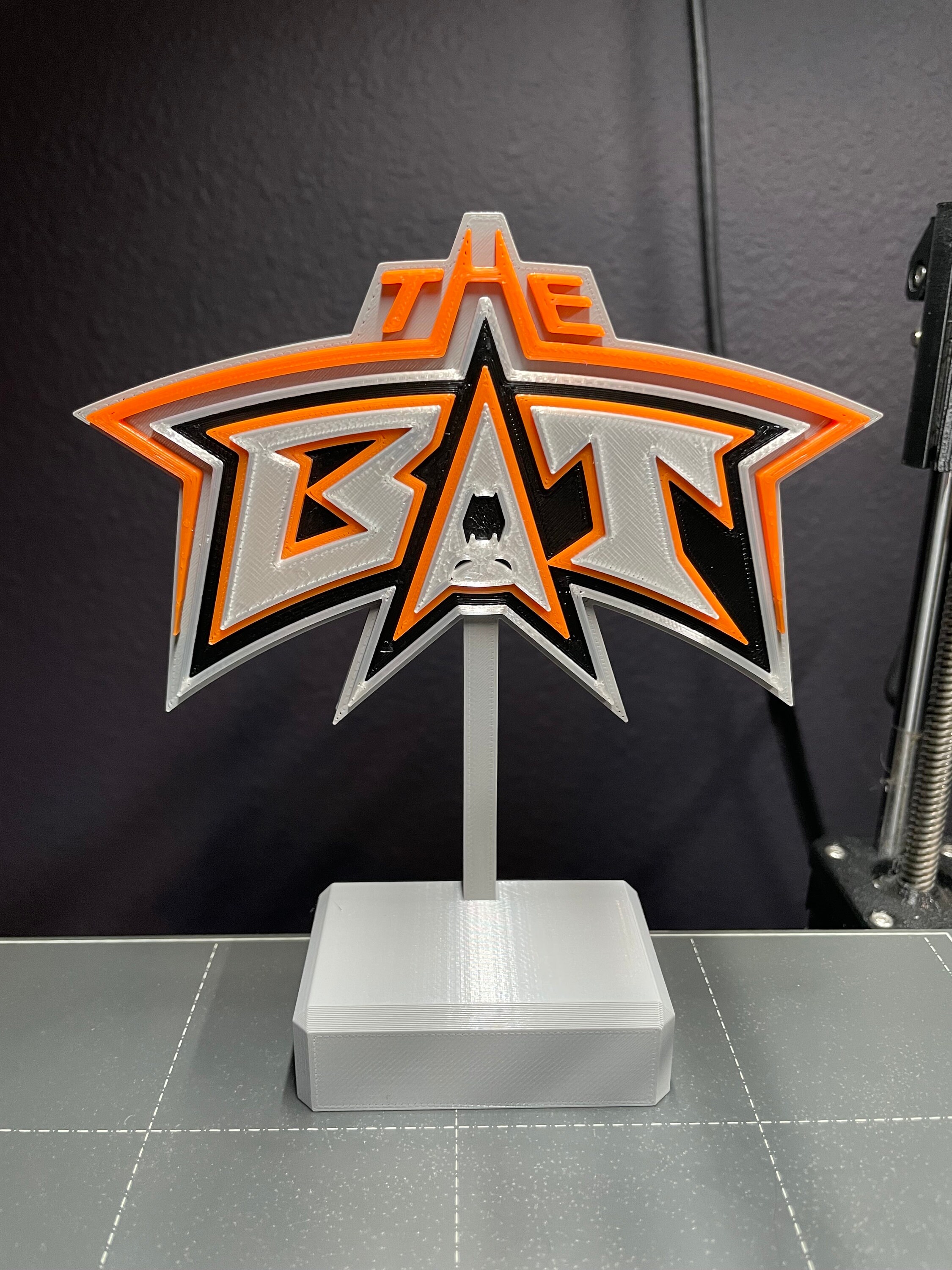 The Bat Entrance Sign Inspired Fan Art Desk Model - Etsy