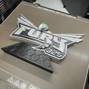 Fury 325 Roller Coaster Entrance Sign Inspired Fan Art Desk Model - Etsy