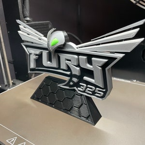Fury 325 Roller Coaster Entrance Sign Inspired Fan Art Desk Model - Etsy