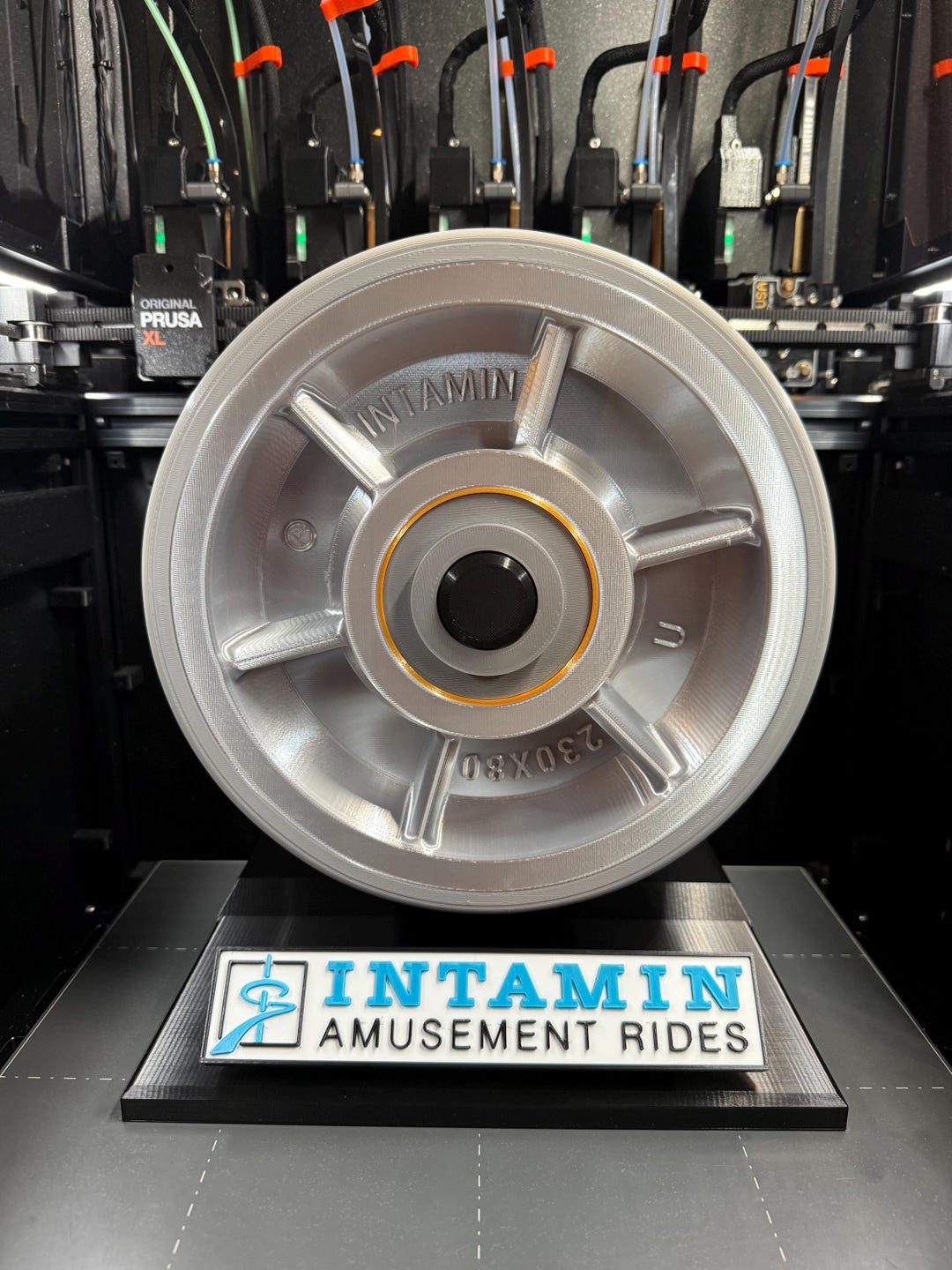 Intamin Roller Coaster 230x80 Guide Wheel 1:1 Scale Replica - Etsy