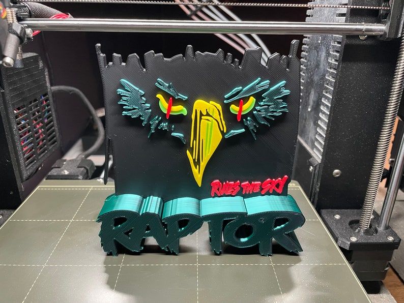 Raptor Roller Coaster Fan Art Desk Model - Etsy