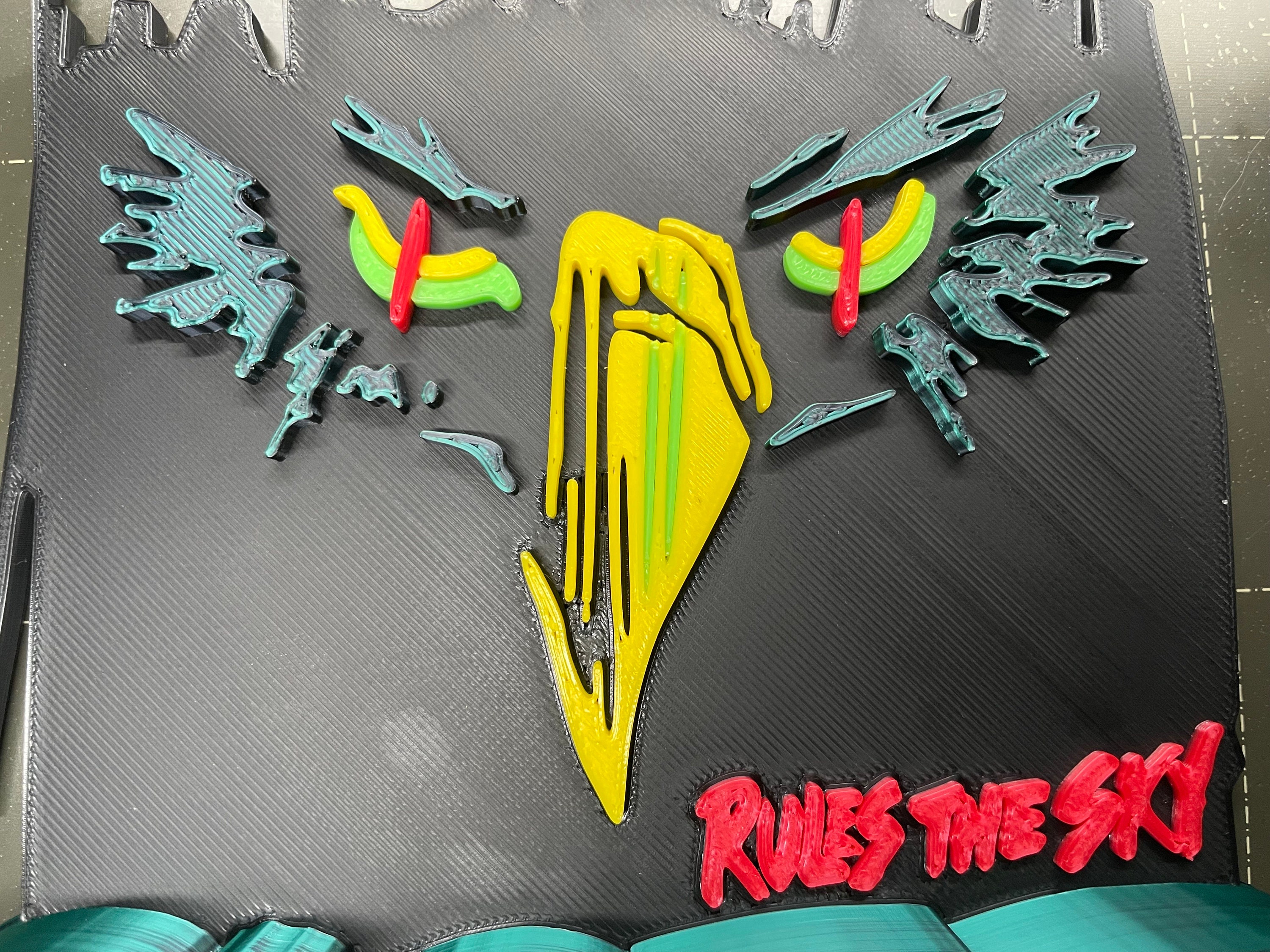 Raptor Roller Coaster Fan Art Desk Model - Etsy