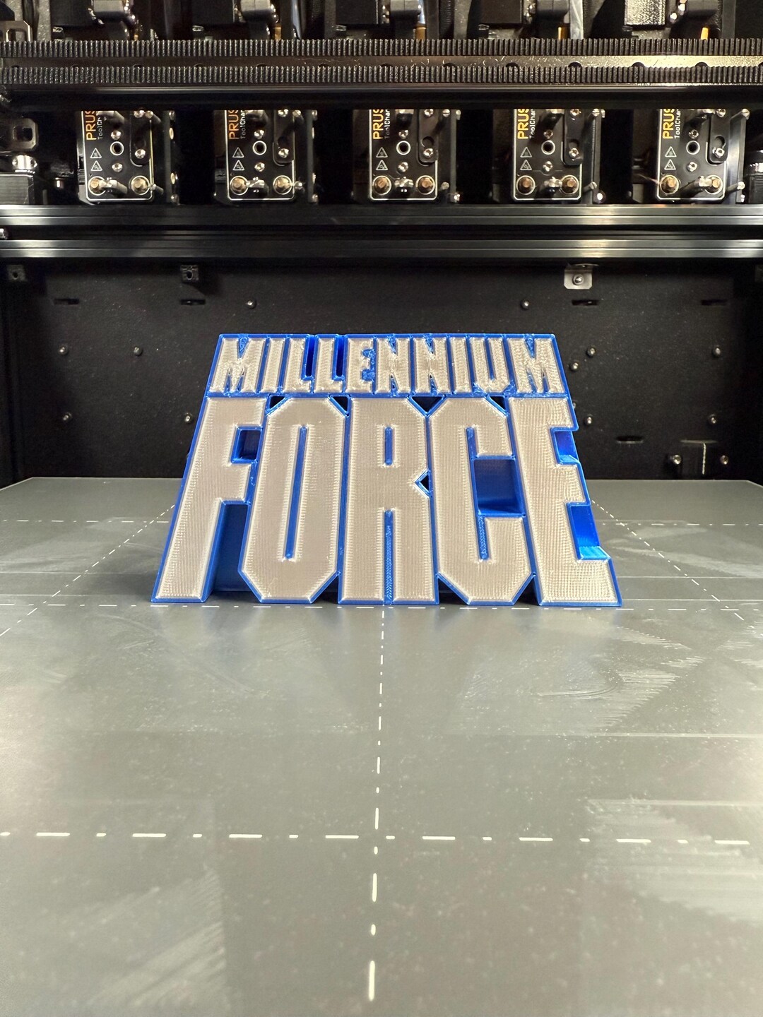Millennium Force Entrance Sign Art Desk Model - Etsy