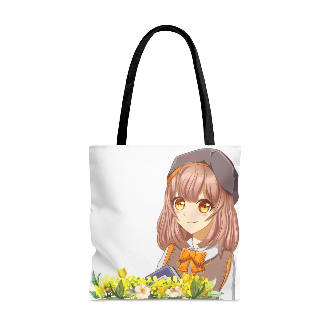 Anime Tote Bag, Japanese Cartoon, Cute Merch, Small Medium or Large ...
