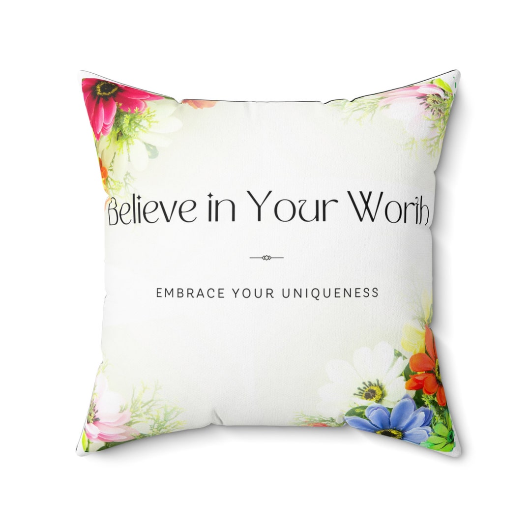 Accent Designer Throw Pillow Square Pillow Decorative 14x14 16x16 18x18 ...