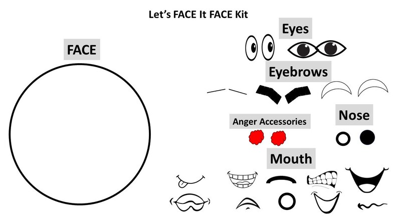 Emotions Learning Kit: Create-a-face Game - Etsy
