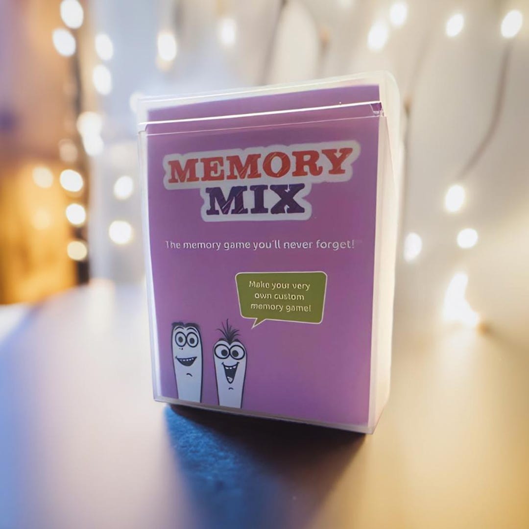 DIY Memory Matching Game Kit: Family Keepsake, Personalized Cards - Etsy