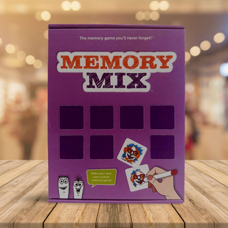 Custom Memory Matching Game: DIY Drawing Kit, Family Keepsake - Etsy