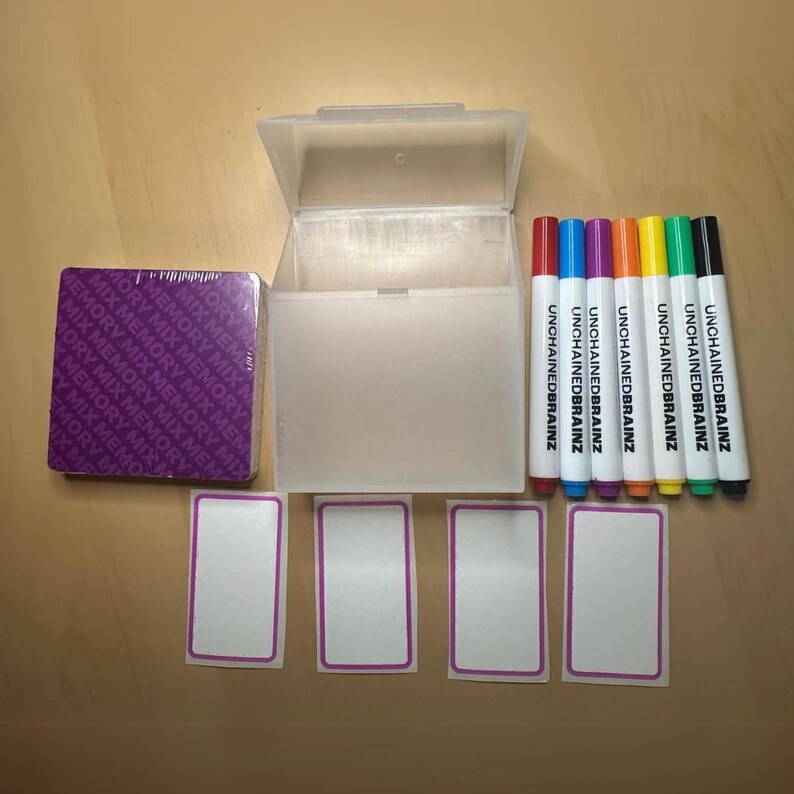 DIY Memory Matching Game Kit for Families, Students, Teams, and Couples ...