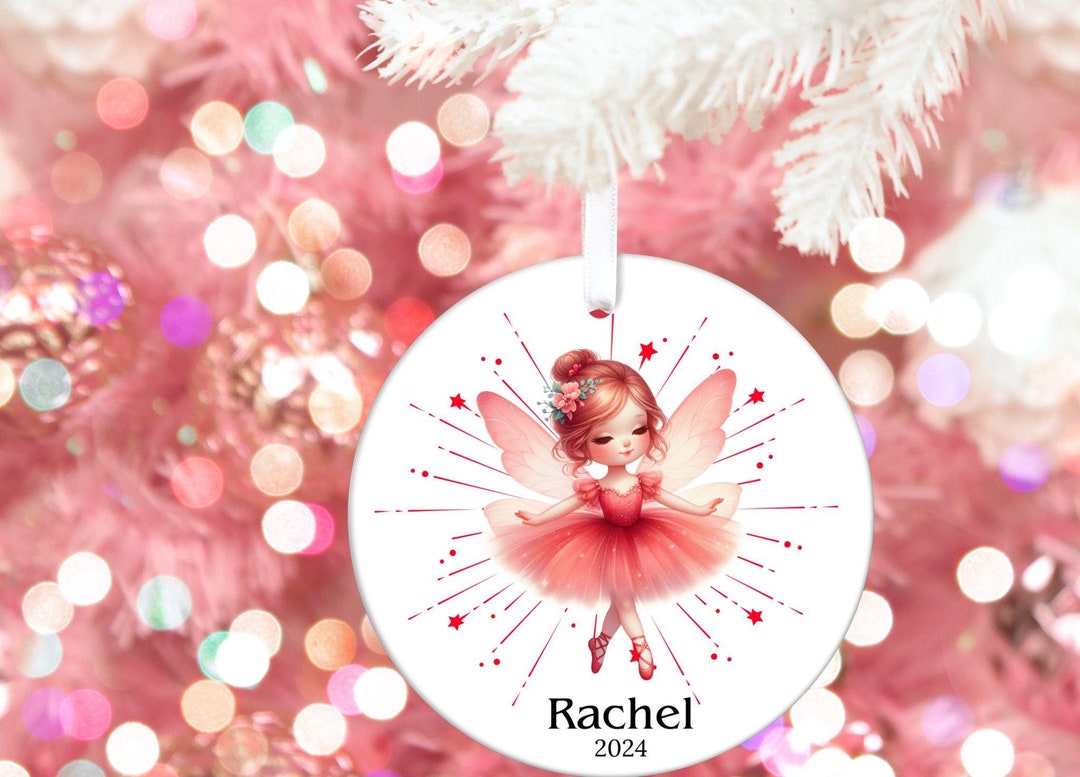 Personalized Fairy Ballerina Ornament: Custom Christmas Keepsake - Etsy