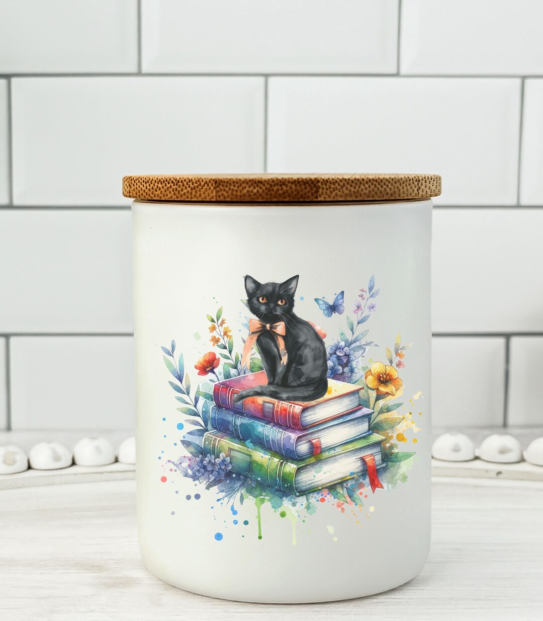 Book Lover Candle, Custom Book Stack Candle, Bookish Candle, Best ...