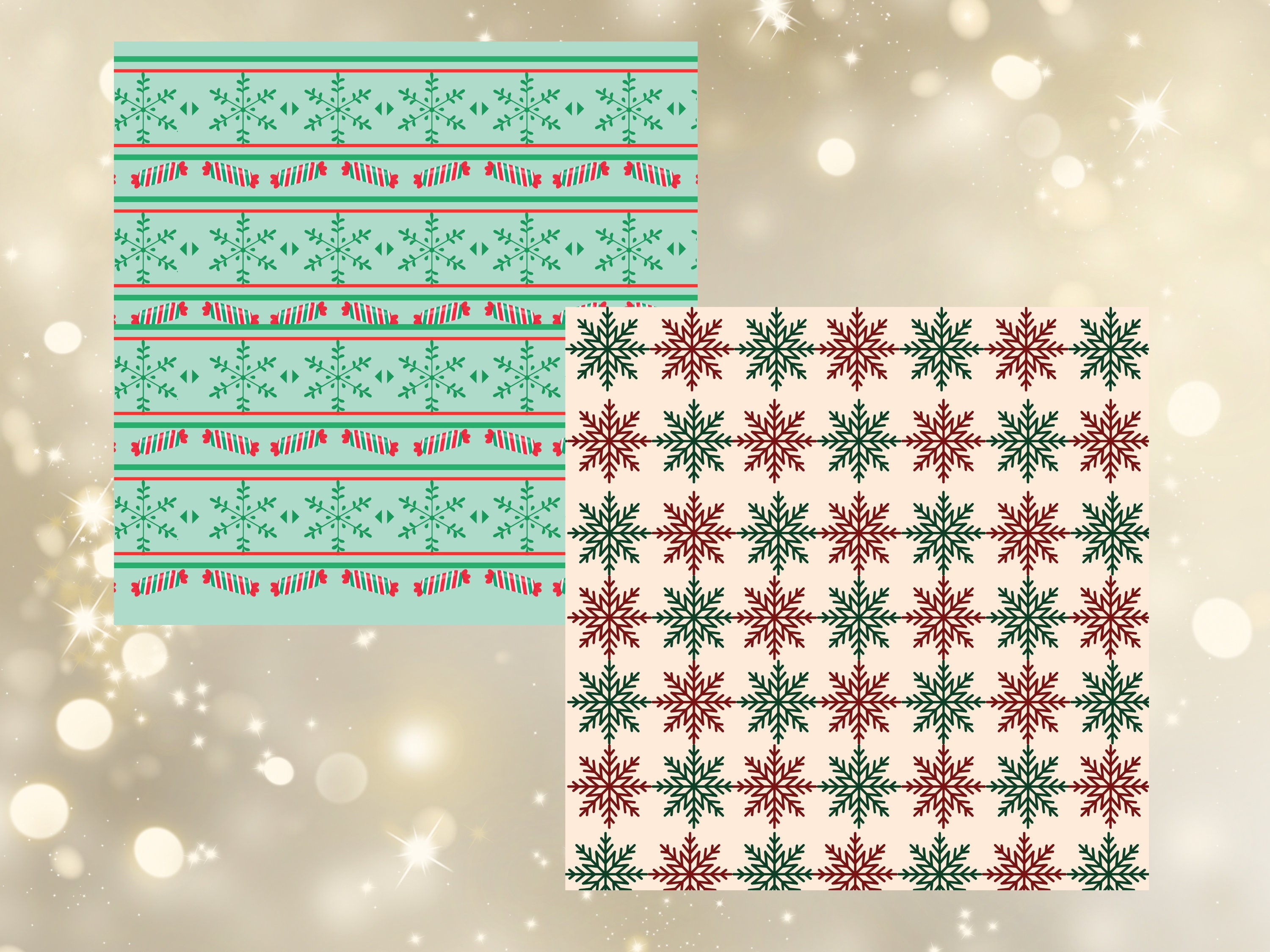Xmas Sweater Printable Paper Pattern, Christmas Sweater Texture ...