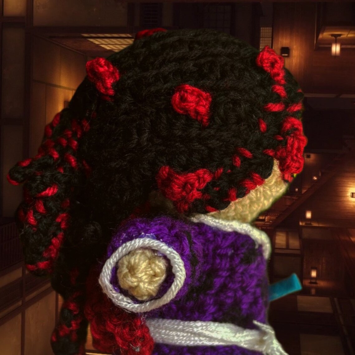 Kokushibo- Demon Slayer Amigurumi Crochet Pattern (kimetsu No Yaiba) - Etsy