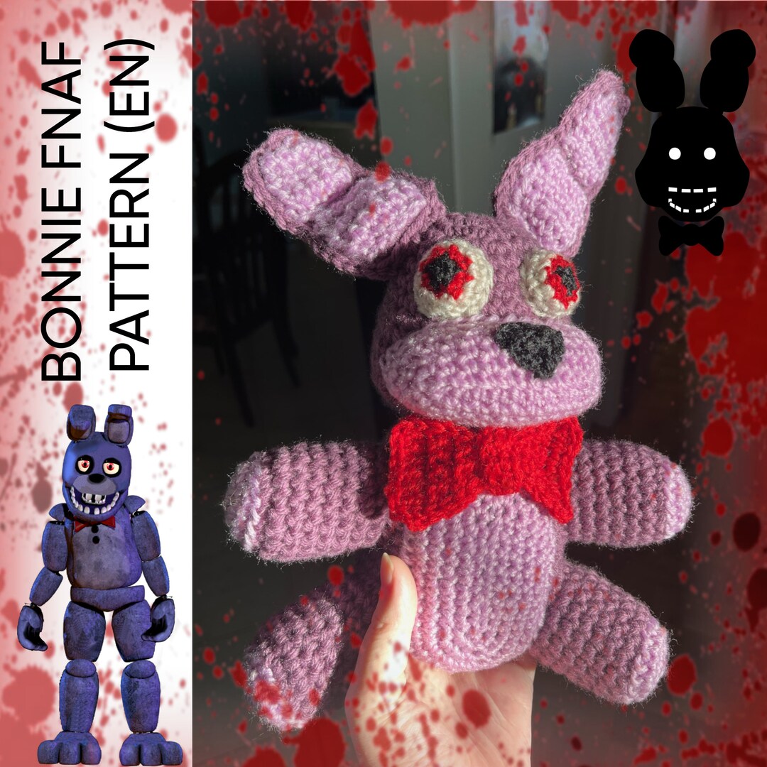 Bonnie From Five Nights at Freddy's - Crochet Pattern (fnaf Collection ...