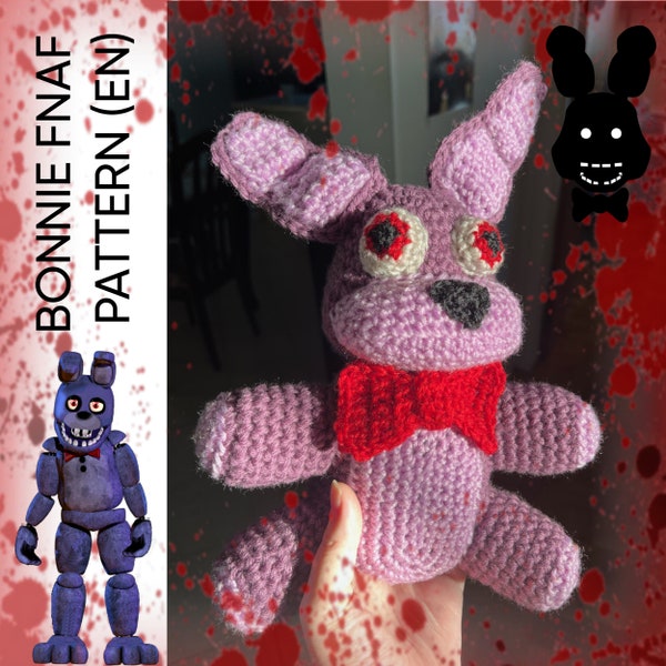 Five Nights at Freddys Plush Pattern - Etsy