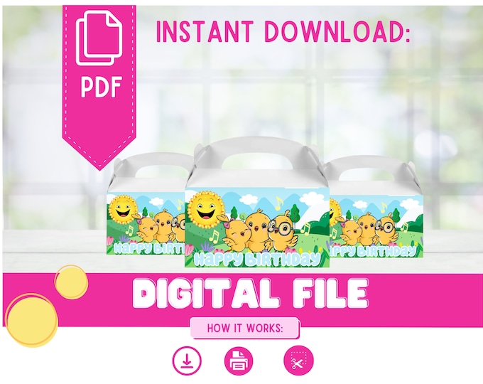 Canticos Gable Boxes | Canticos 1st Birthday | Canticos Fiesta Theme ...