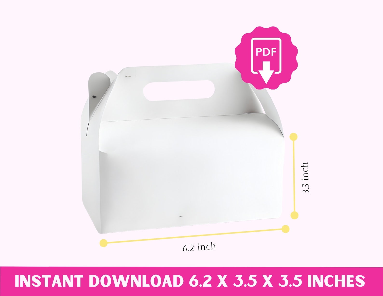 Instant Download Toca Life Gable Box Label/ Toca Life World/favor Box ...