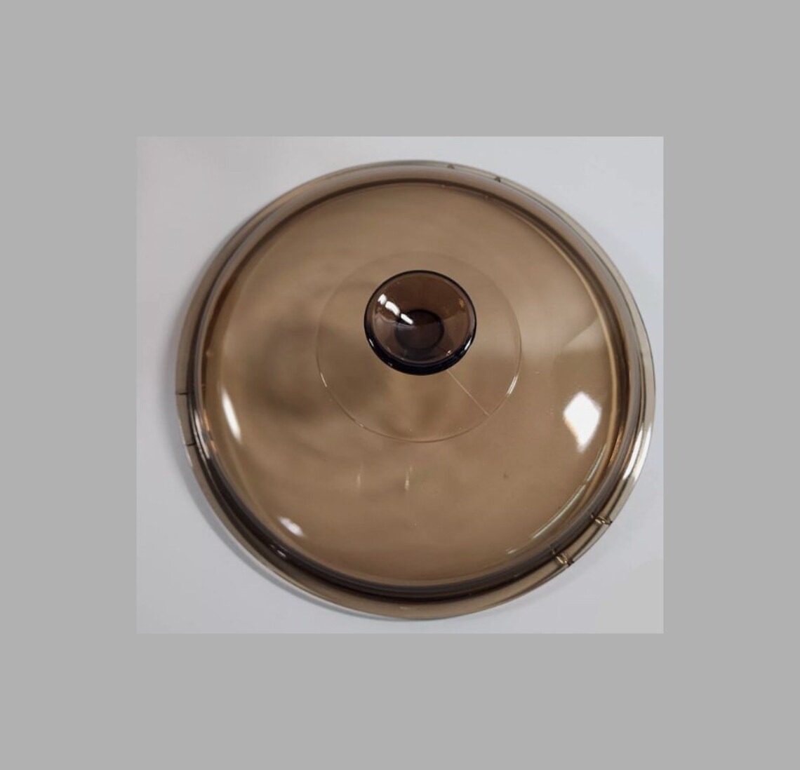 Corning Amber Pot, Vision Ware 4.5L Round Dutch Oven With Glass Lid ...