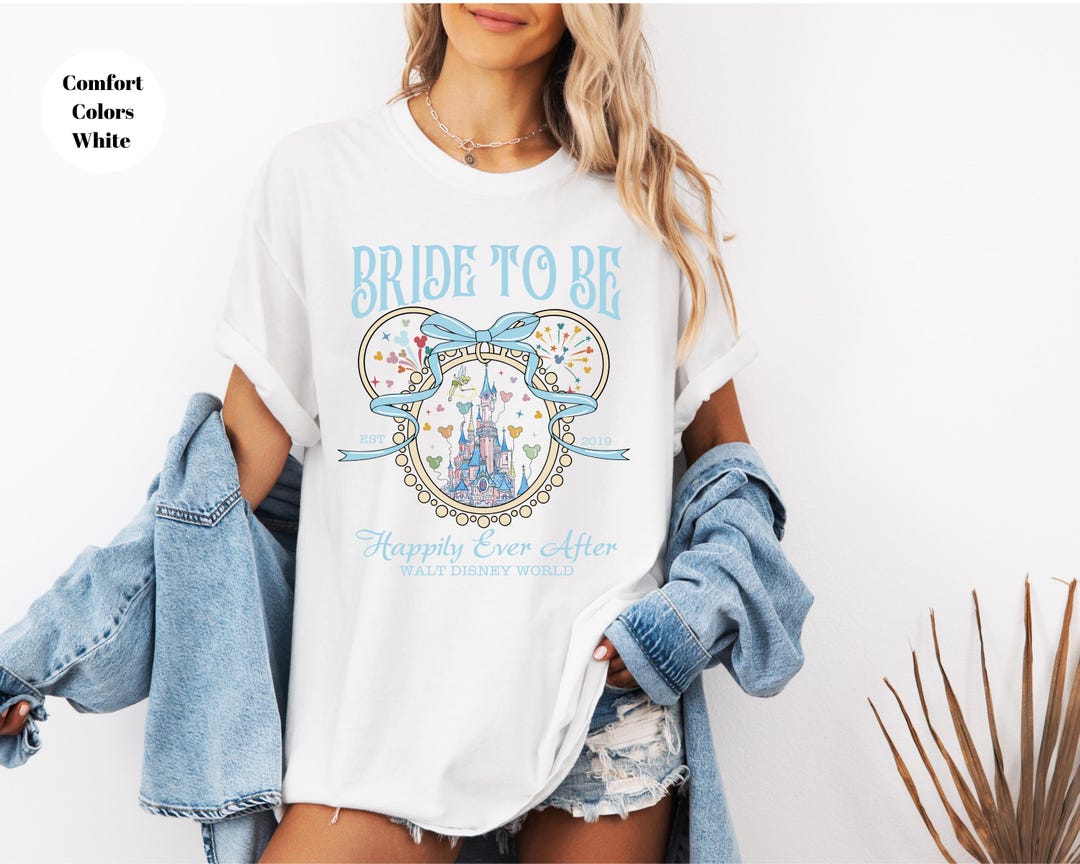 Bride to Be Shirt, Disney Bachelorette Party Shirt, Bridal Shower Gift ...