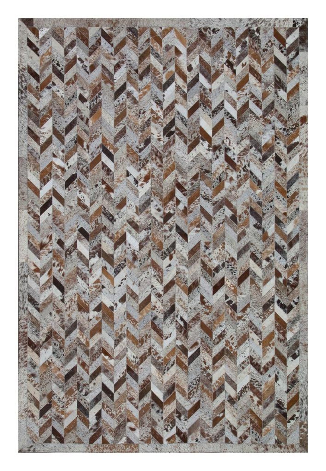 Cowhide Rug Real Cowhide Skin Cowhide Patch-work Rug Patch-work Rug ...