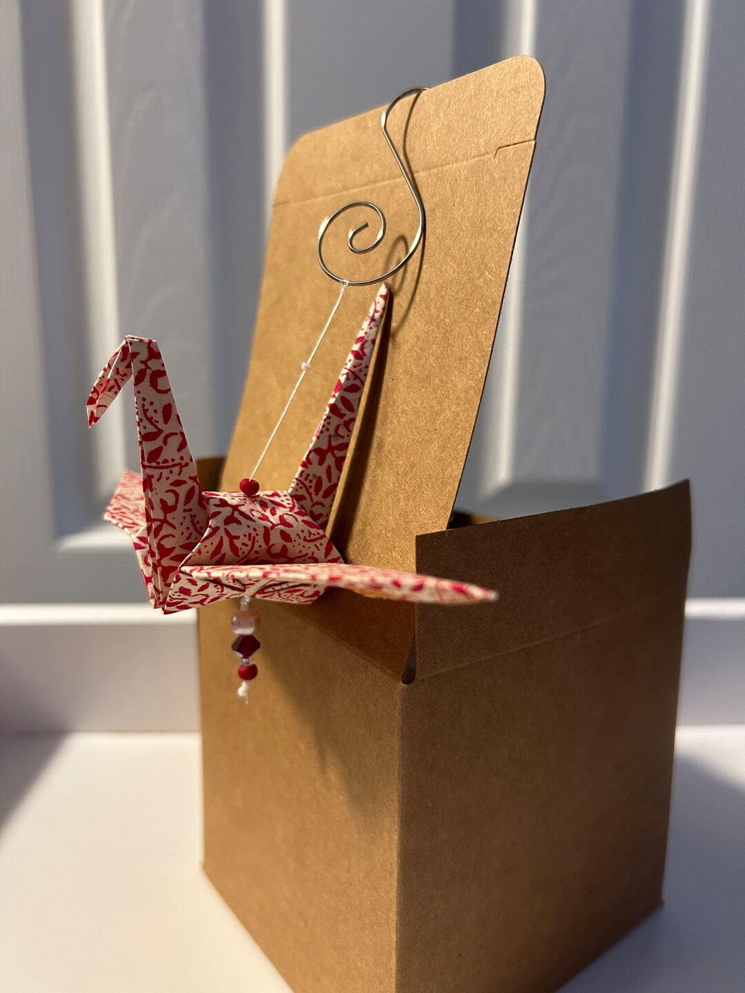 Origami Ornament and Matching Card - Etsy