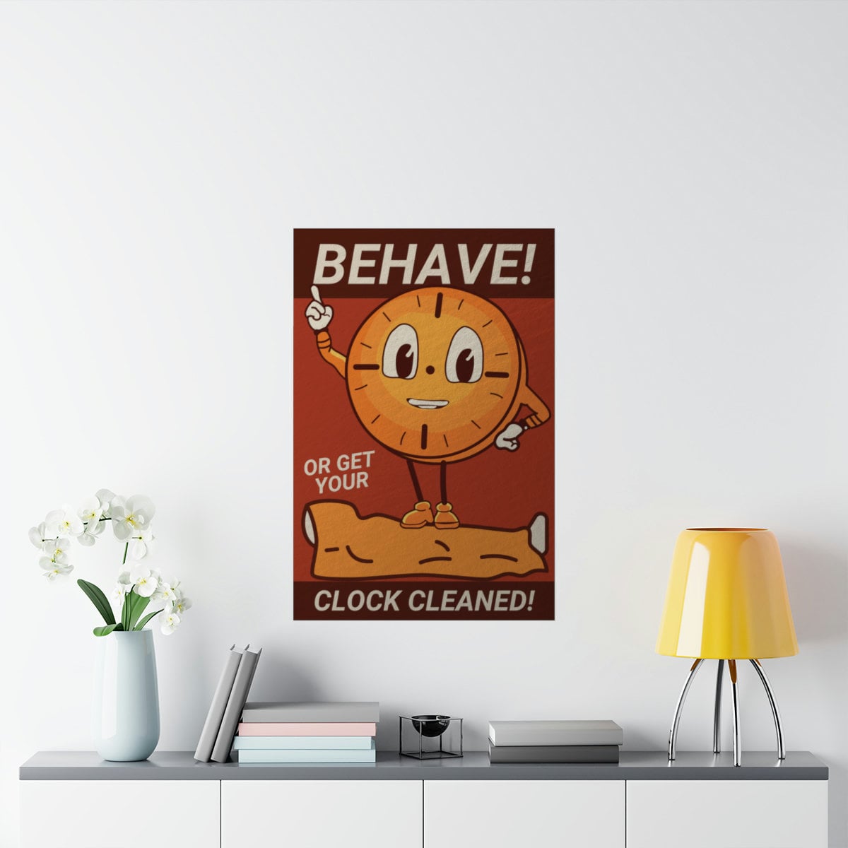 TVA Headquarters Loki Miss Minutes Inspired Matte Vertical Poster ...