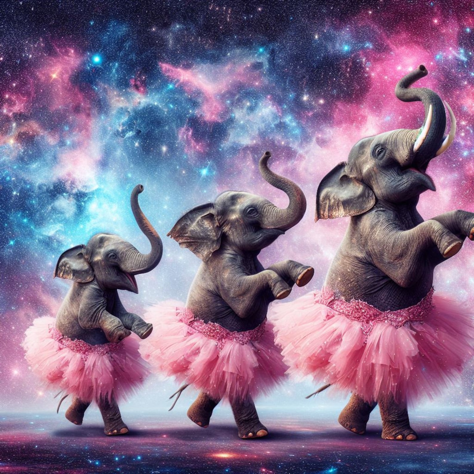 Elephant Ballet, 5 Pictures - Etsy