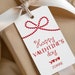 Printable Happy Valentine's Day Tag, Valentine Template Valentine Favor ...