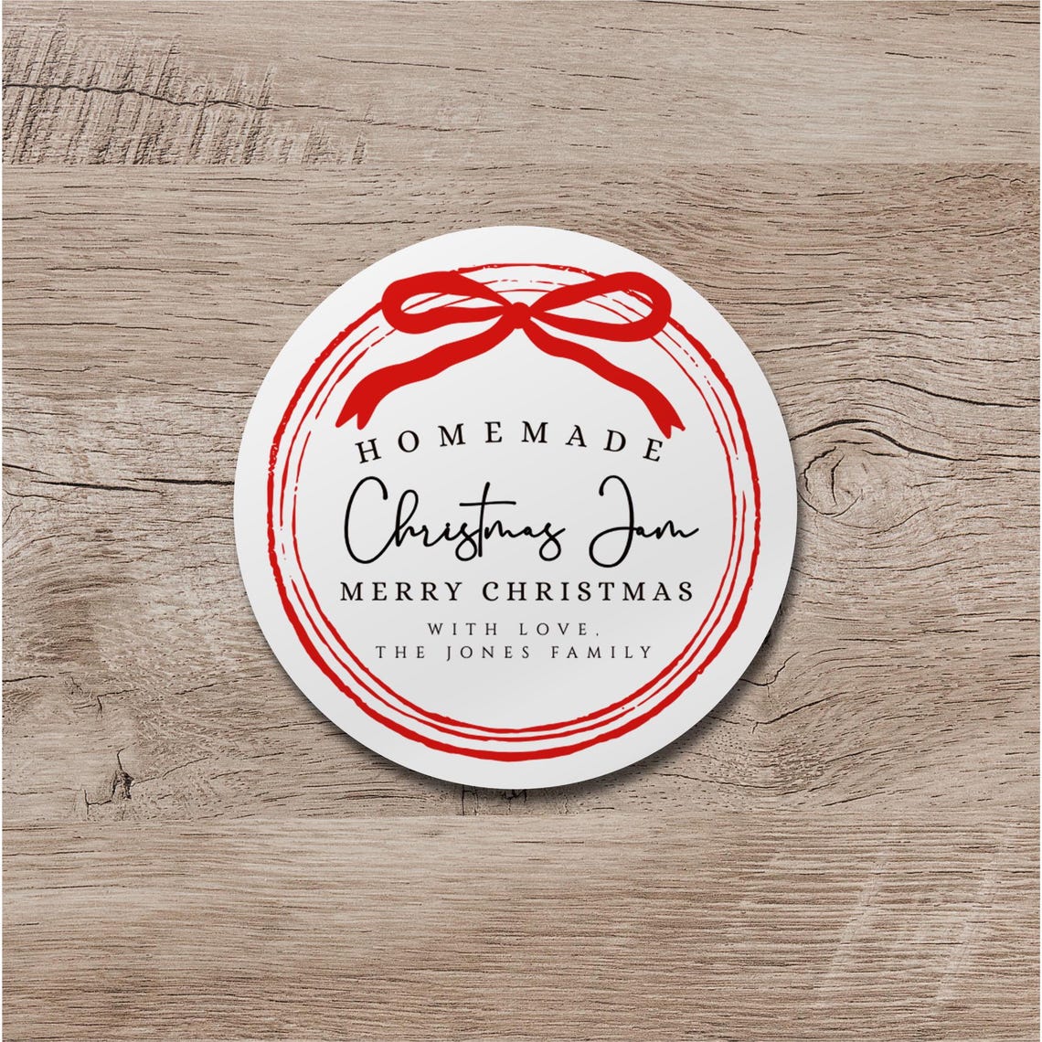 Christmas Homemade Gift Tags DIY Christmas Cookies Tag, Homemade Tag ...