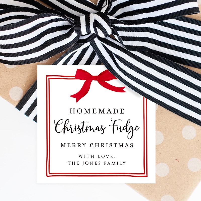 Homemade Fudge Stickers - Etsy