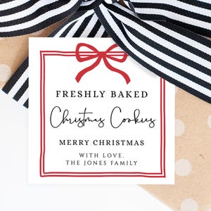 Christmas Homemade Fudge Tag, Christmas Cookies Tag, Homemade Tag, Bake ...