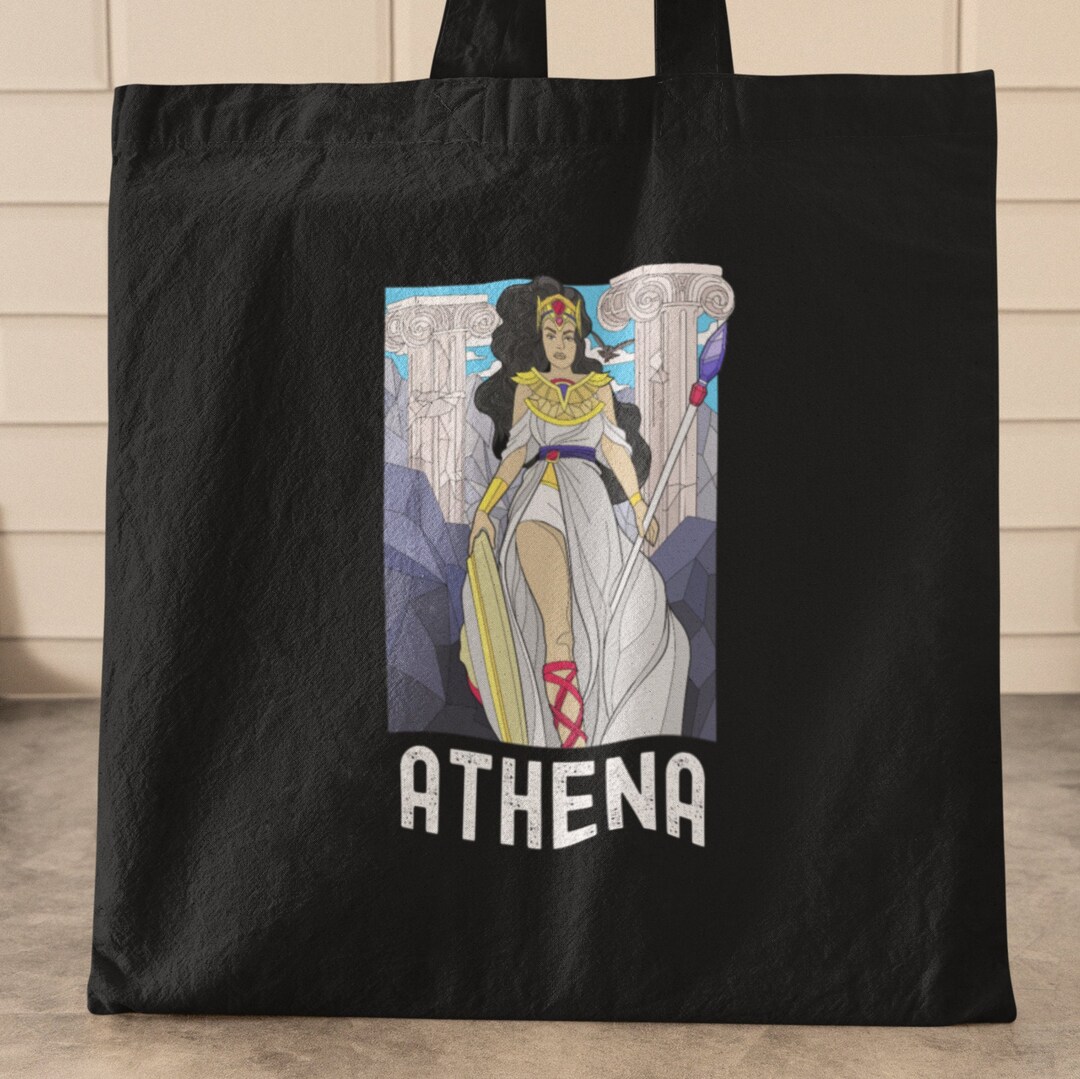 Greek Goddess Tote Bag, Mythology Gods Bag, Athena Tote, Greek Myth ...
