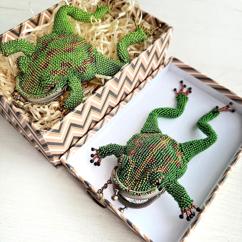 Beaded Coin Purse - Etsy
