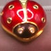 Vintage Estee Lauder Enamel Ladybug Solid Perfume Compact - Etsy