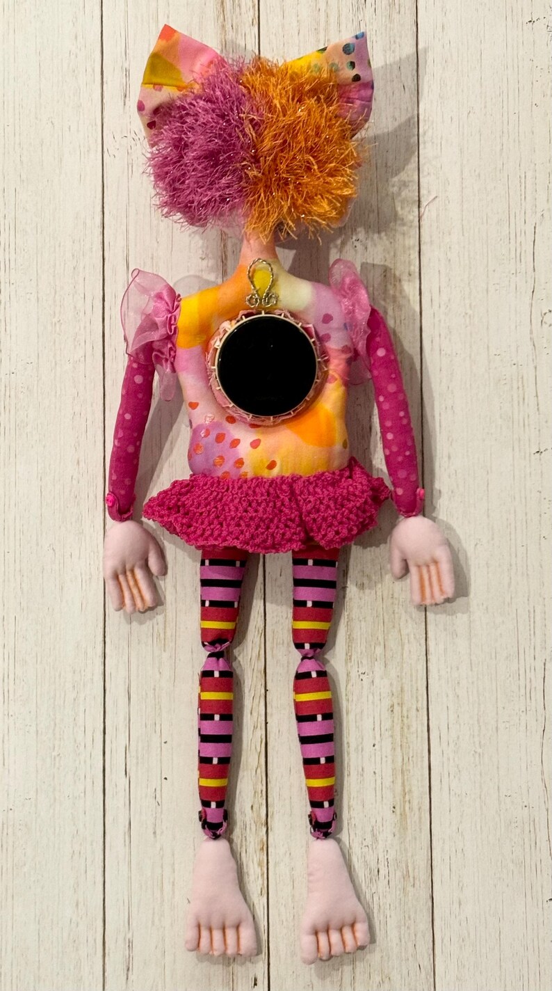 Dottie Wall Clock Doll - Etsy