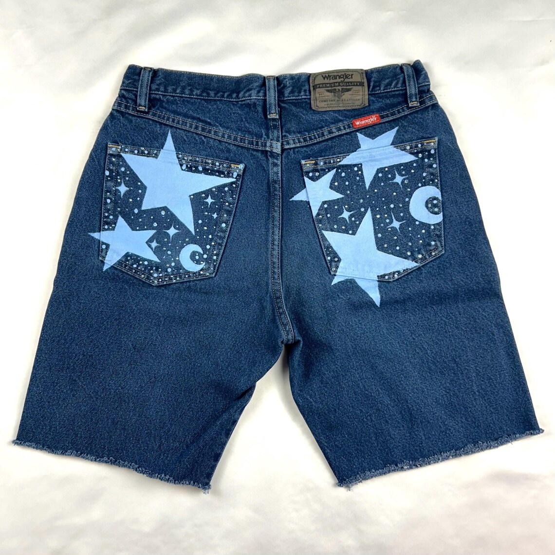 Bedazzled Jorts - Etsy