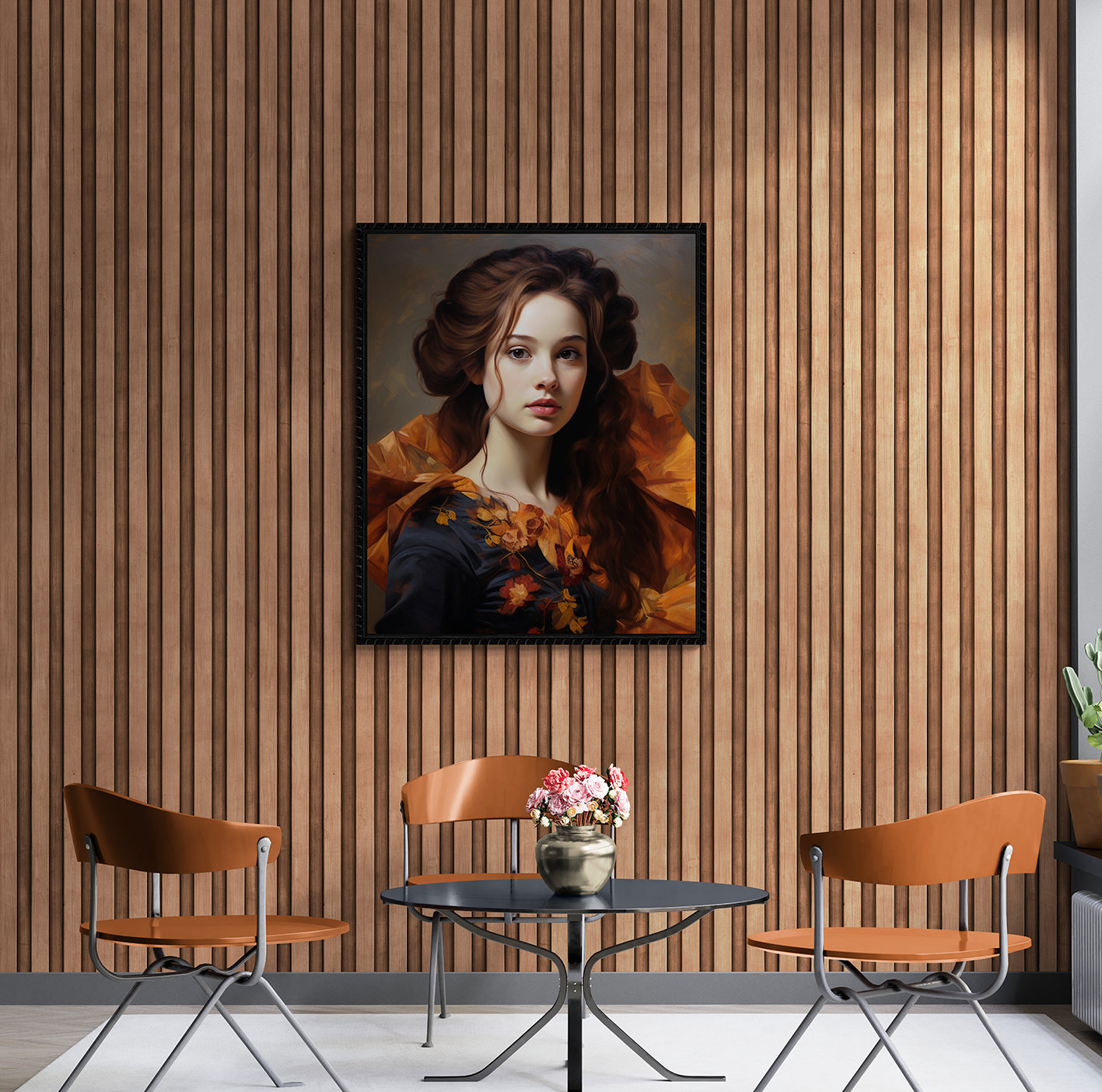 Personalized Oil Painting on Canvas, Personalized Gift for Her, Woman ...
