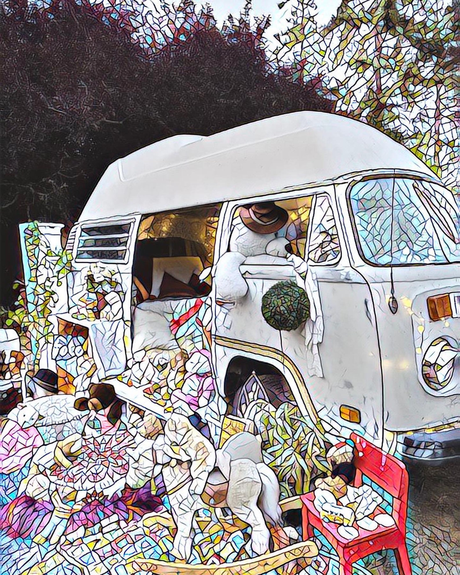 Volkswagen Inspired 5 Cards Pkg Island Lifestyle With a Boho Feel ...
