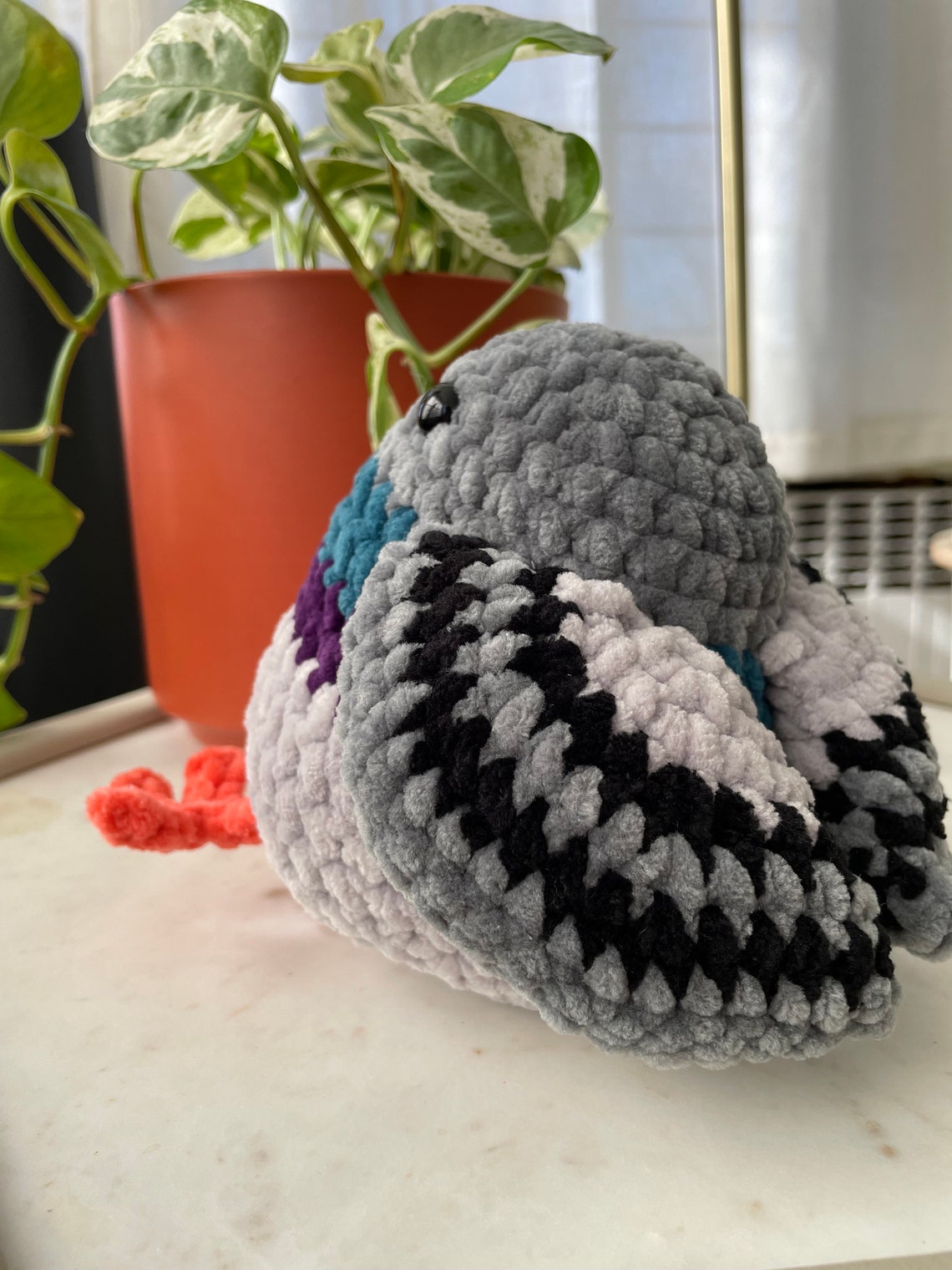 Super Soft Handmade Pigeon Stuffy Made in NYC. Made to Order by ...