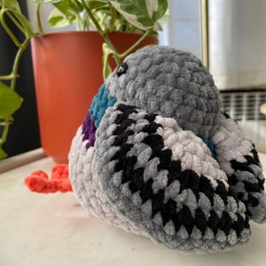 Super Soft Handmade Pigeon Stuffy Made in NYC. Made to Order by ...