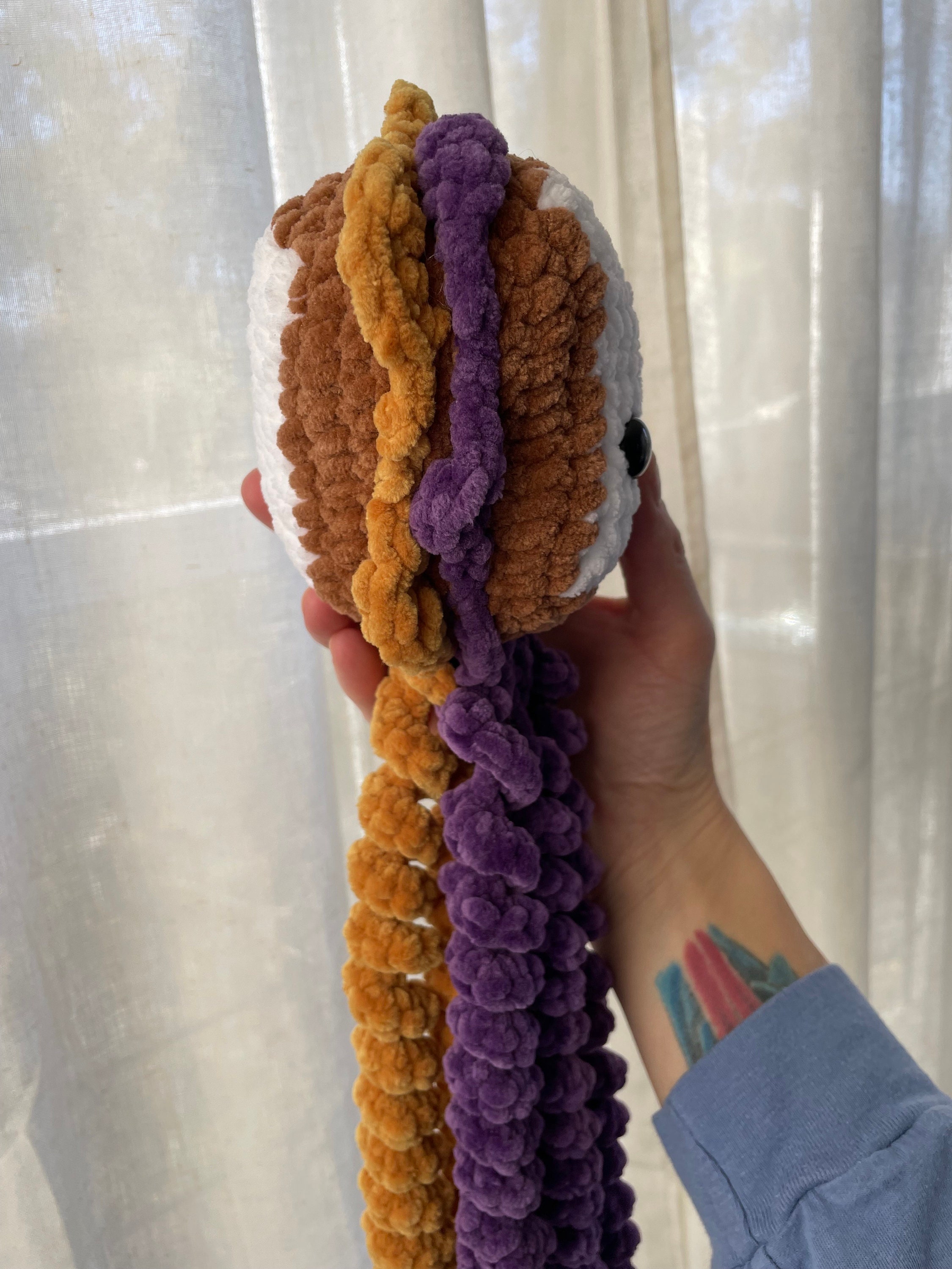 Peanut Butter Jellyfish Super Soft Handmade Stuffy. Silly Jellyfish ...