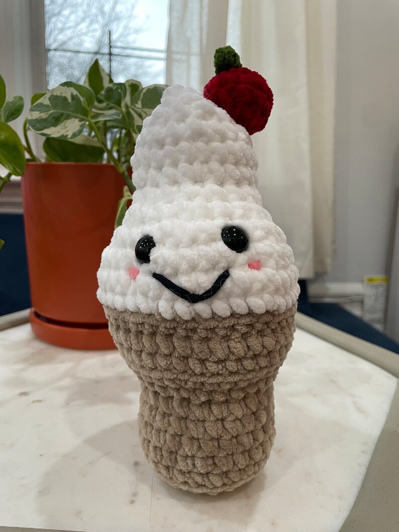 Super Soft Squishy Giant Soft Serve Ice Cream Cone Plushy - Etsy